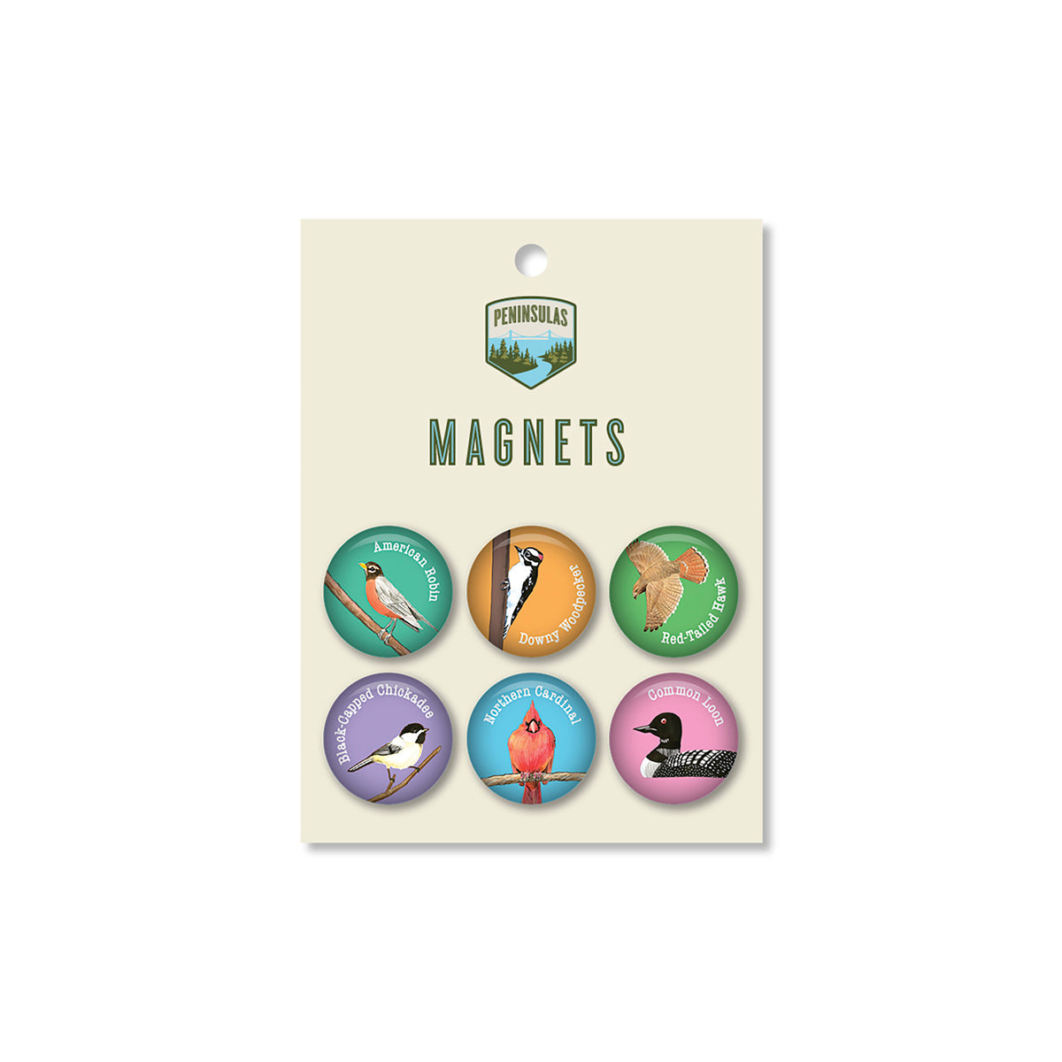 Midwest Birds Magnet Pack | Peninsulas