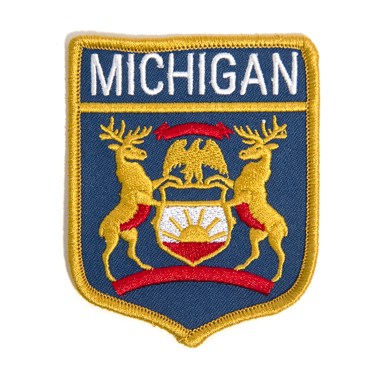 Michigan Coat of Arms Patch | Peninsulas