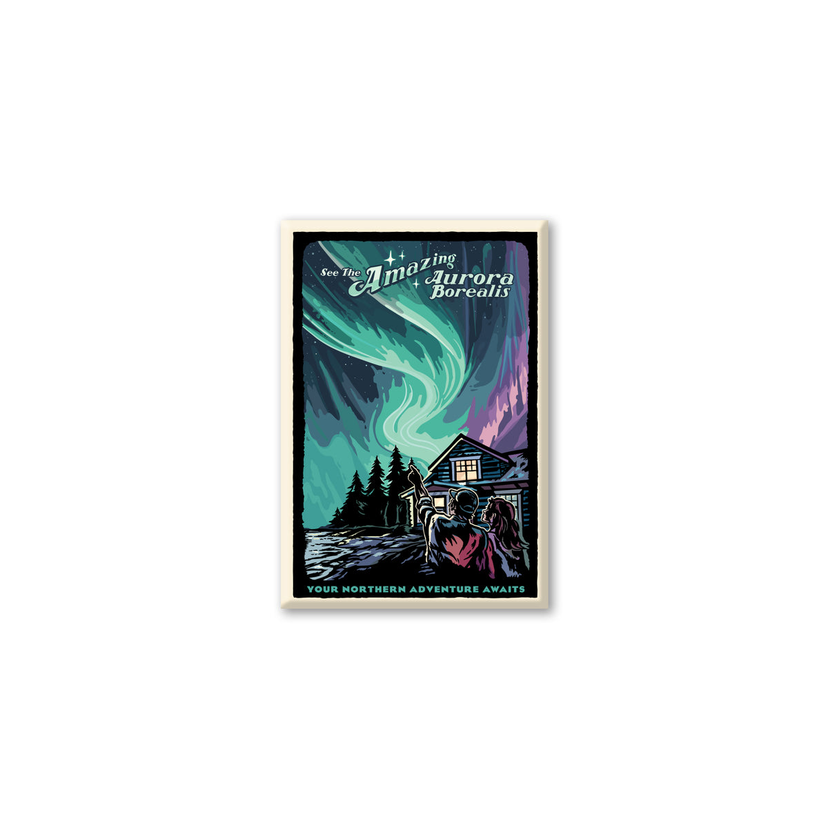 Northern Lights Magnet | Peninsulas