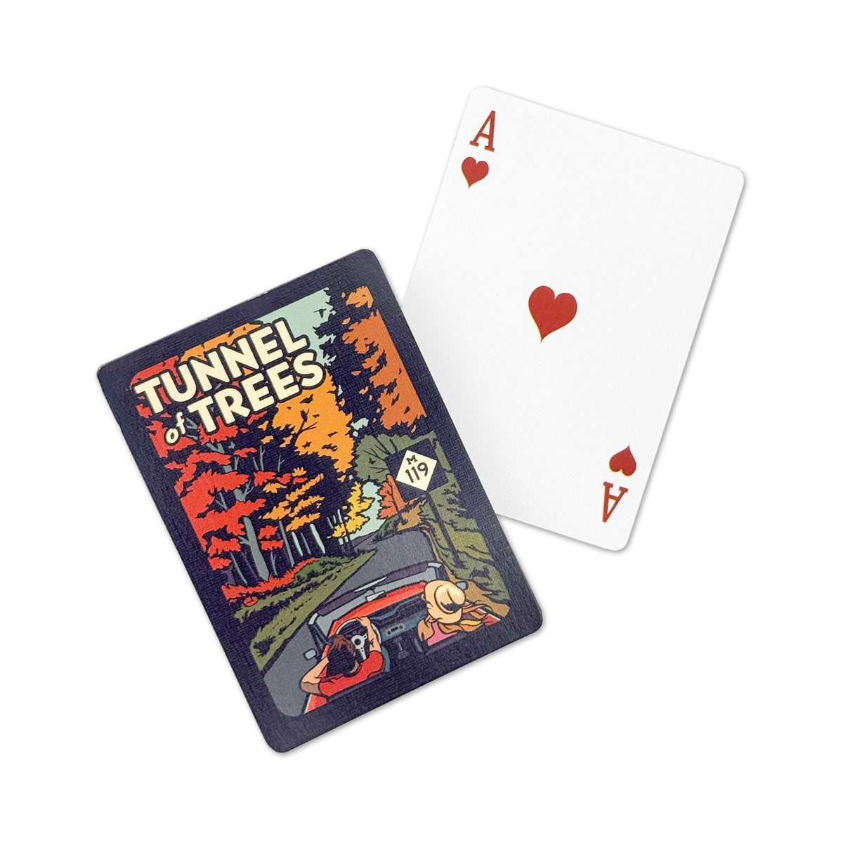 Tunnel of Trees M-119 Convertible Playing Cards | Peninsulas