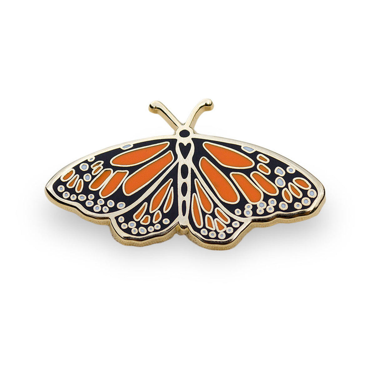 Monarch Butterfly Enamel Pin | Peninsulas