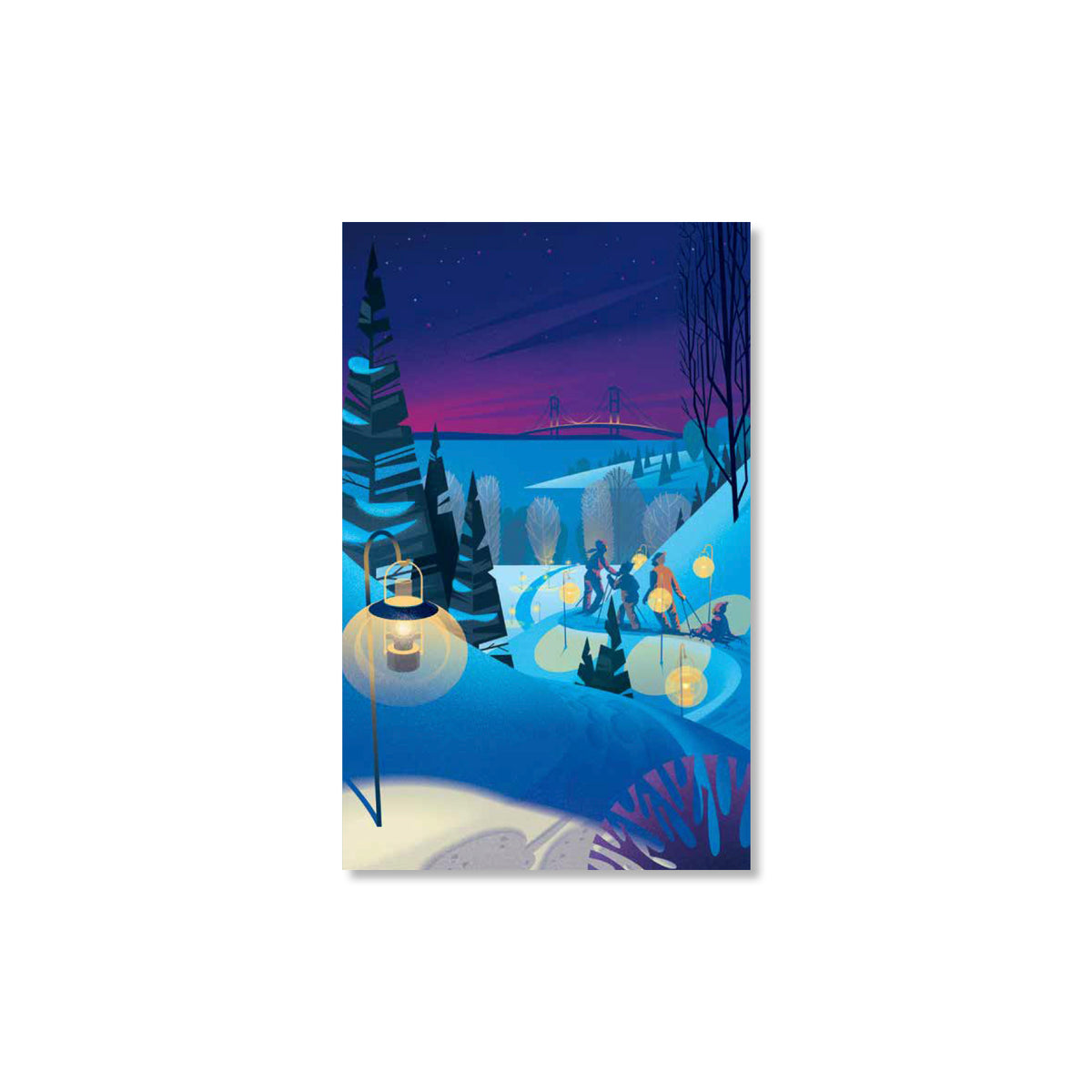 Lantern Trail Holiday Cards | Peninsulas